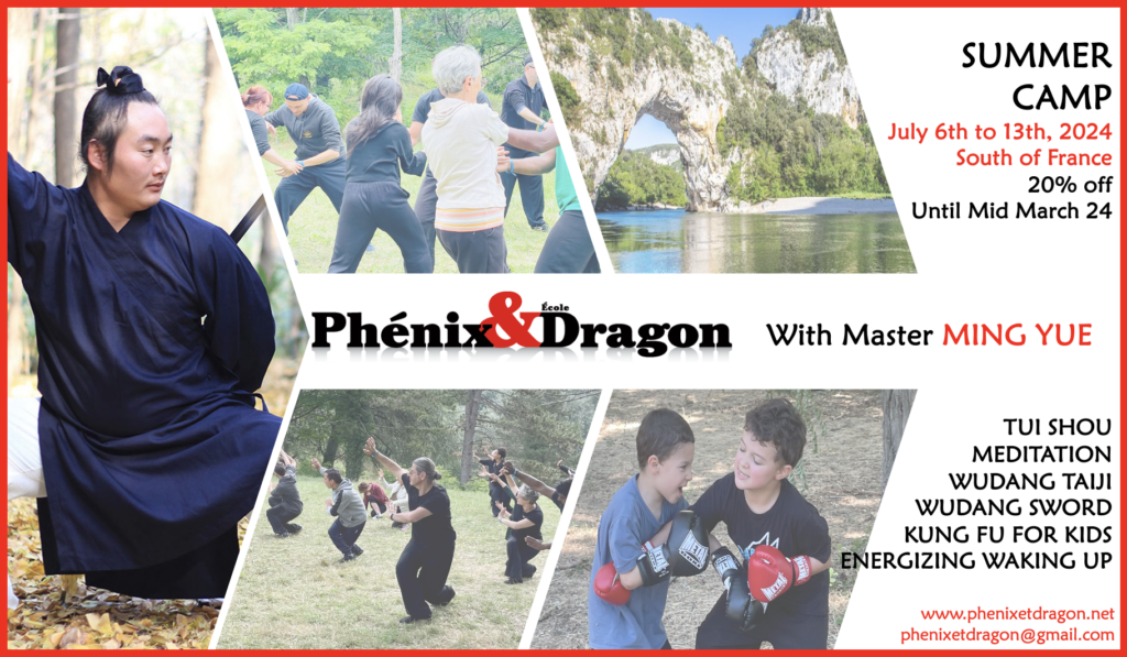 Summer Camp 2024 ** Exceptional ** Master Ming Yue will be with us ...