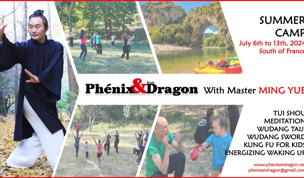 Summer Camp 2024 ** Exceptional ** Master Ming Yue will be with us ...